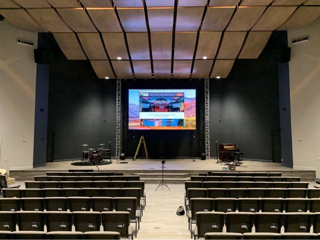 Led Screens for Churches - Led Video Walls - Led Displays panels Indoor ...