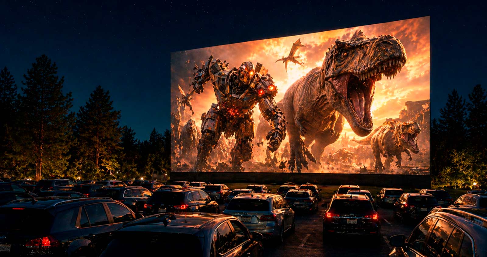 Drive-In Movie Theater LED Display Supplier - Led Video Walls - Led ...