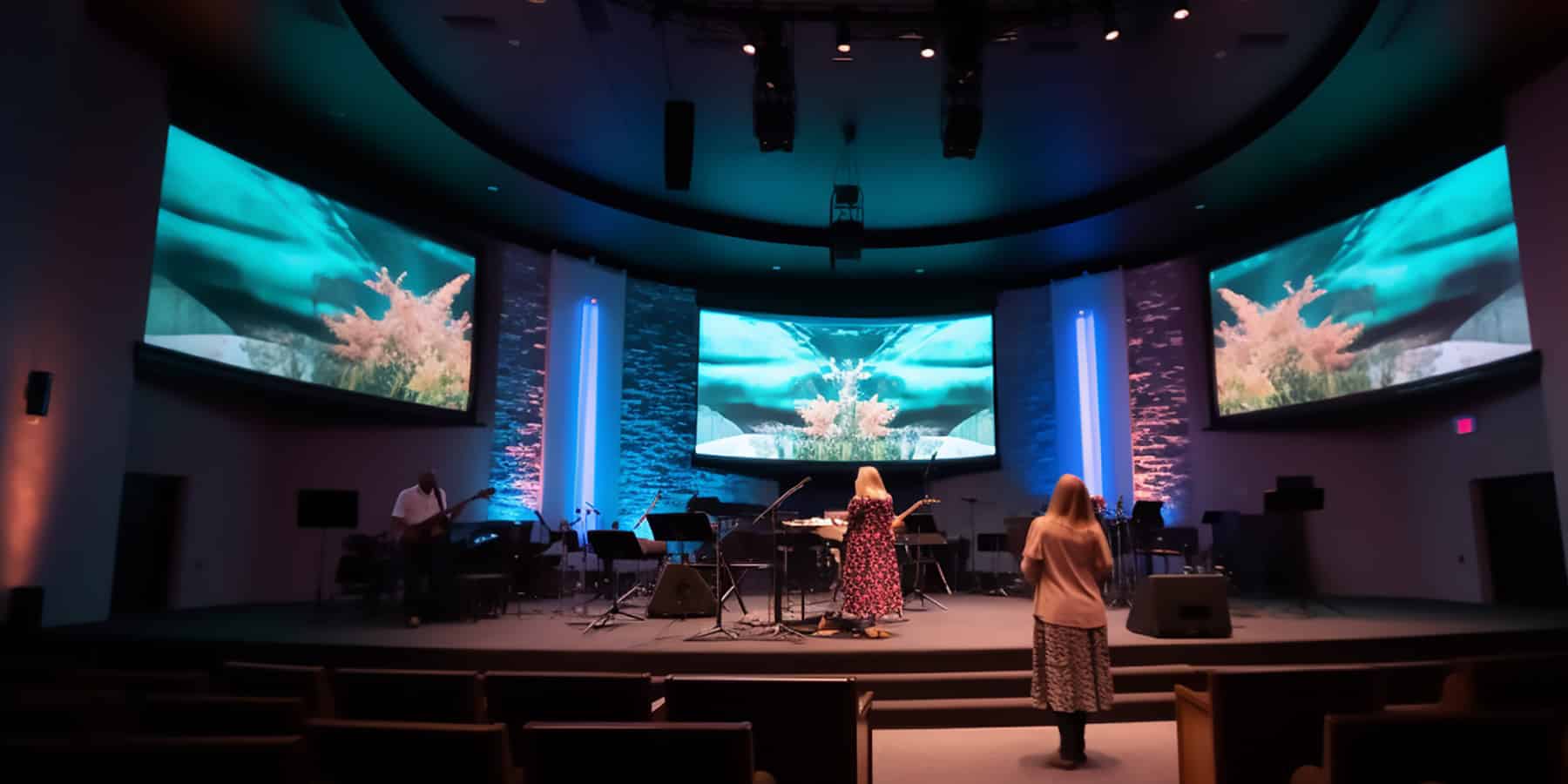LED Displays Brightening Up Church Sermons - Led Video Walls - Led ...