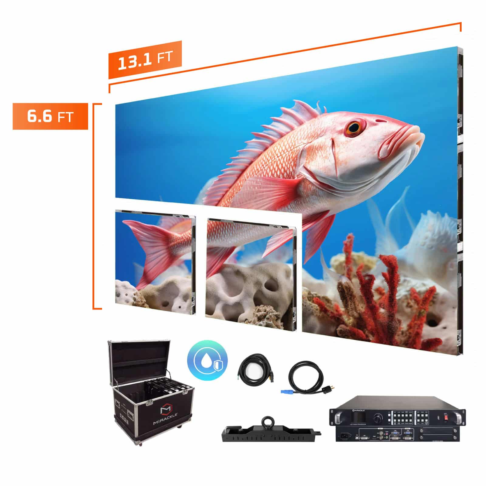 LED Screen Panels 13.1′ x 6.6′ P2.97mm Outdoor - Led Video Walls - Led Displays panels Indoor ...
