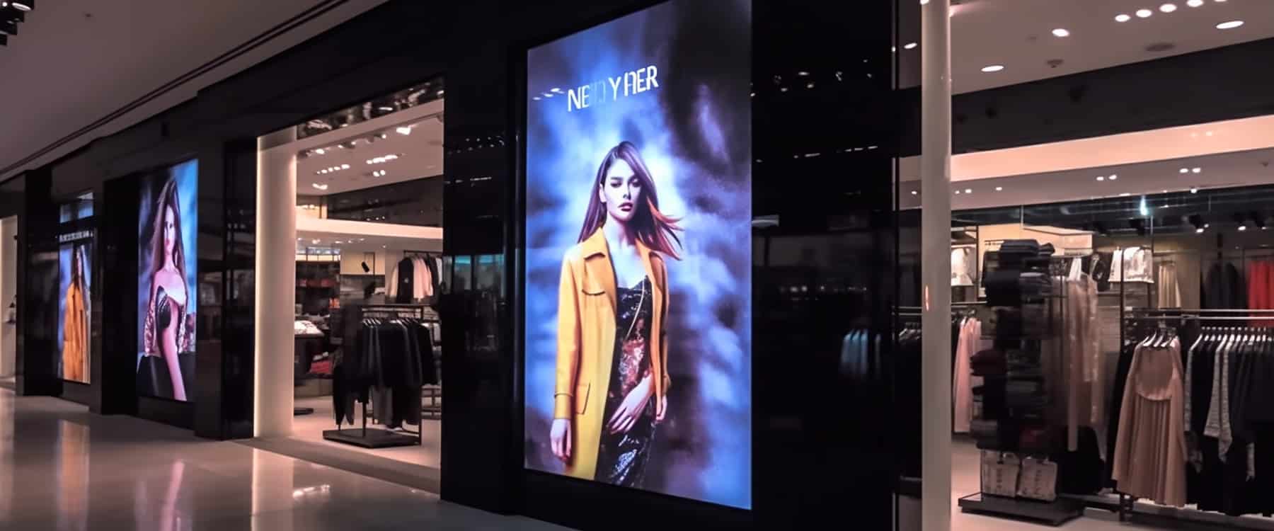 Using Led walls for dynamic retail window - Led Video Walls - Led Displays panels Indoor ...
