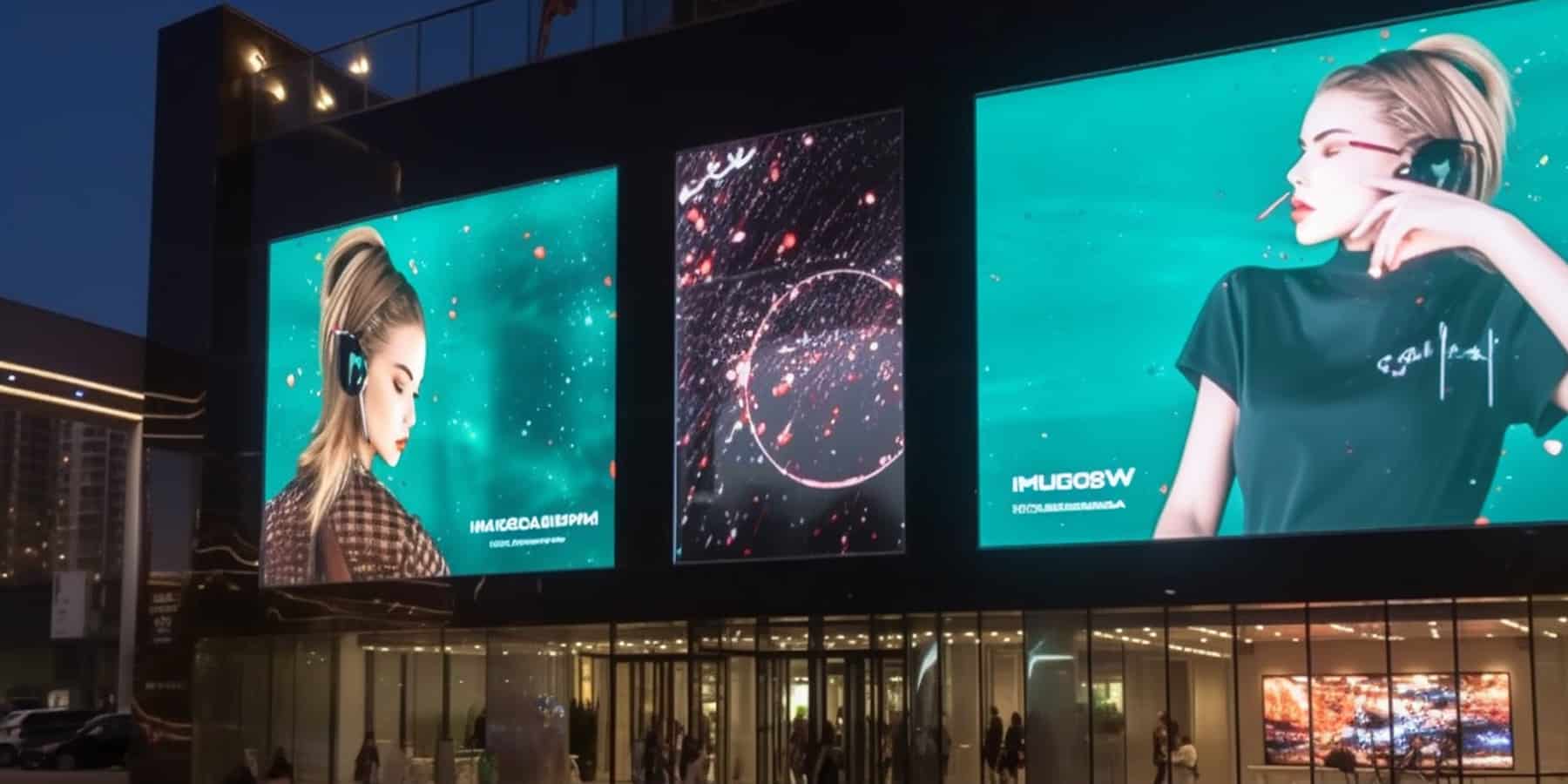 Using Led walls for dynamic retail window - Led Video Walls - Led Displays panels Indoor ...