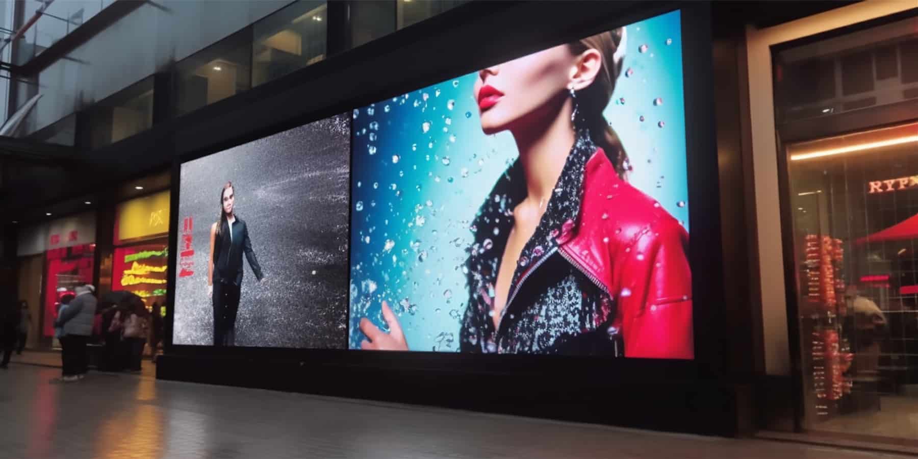 Using Led walls for dynamic retail window - Led Video Walls - Led Displays panels Indoor ...